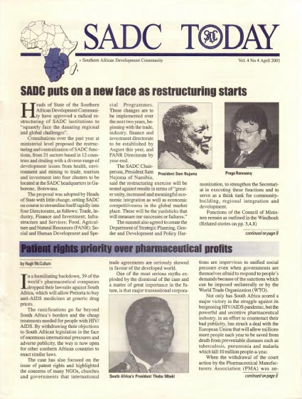 SADC puts on a new face as restructuring starts | Knowledge for Development