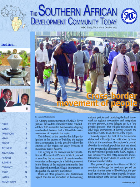 Cross-border movement of people. | Knowledge for Development